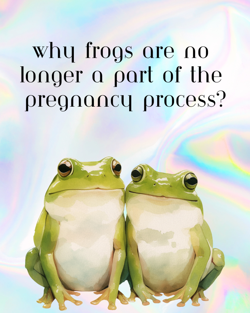 When Pregnancy Information Required… a Frog? - Los Angeles Birth Doula